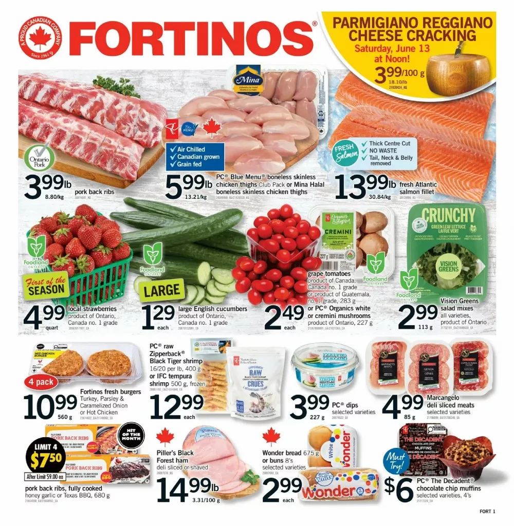 Fortinos Flyer June 11 - 17, 2026