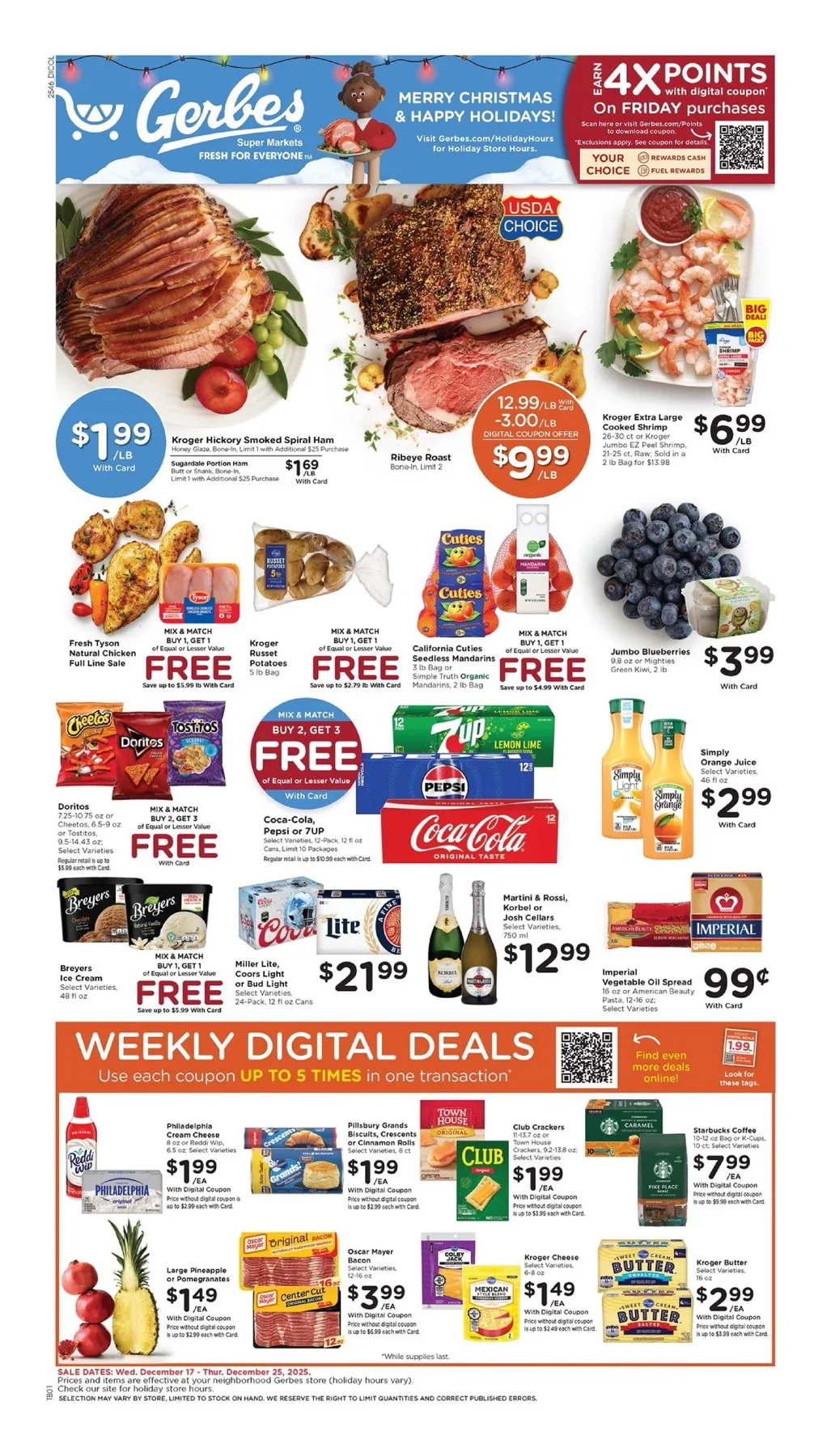 Gerbes Weekly Ad (12/17/25 – 12/26/25) preview