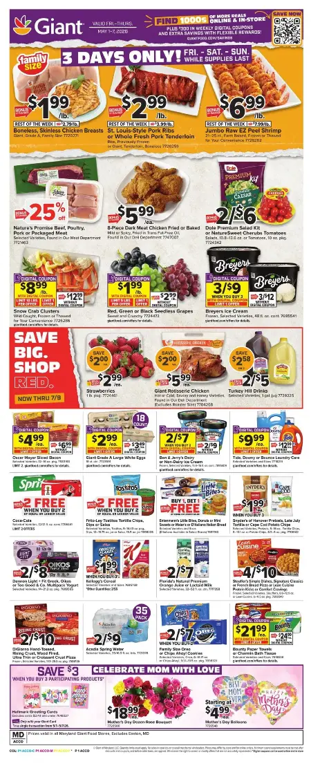 Giant Food Weekly Ad May 1 – 7, 2026