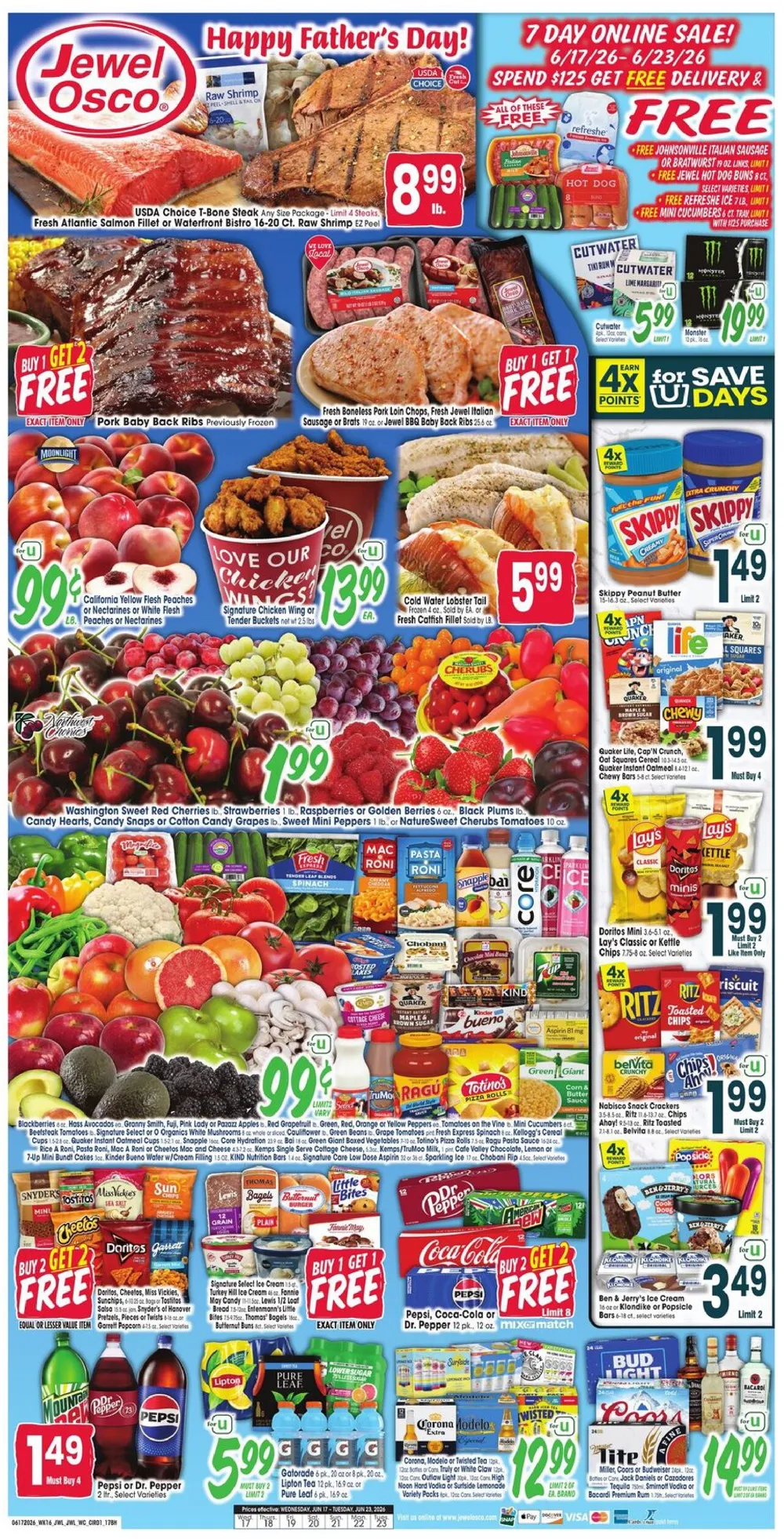Jewel Osco Weekly Ad June 17 – 23, 2026