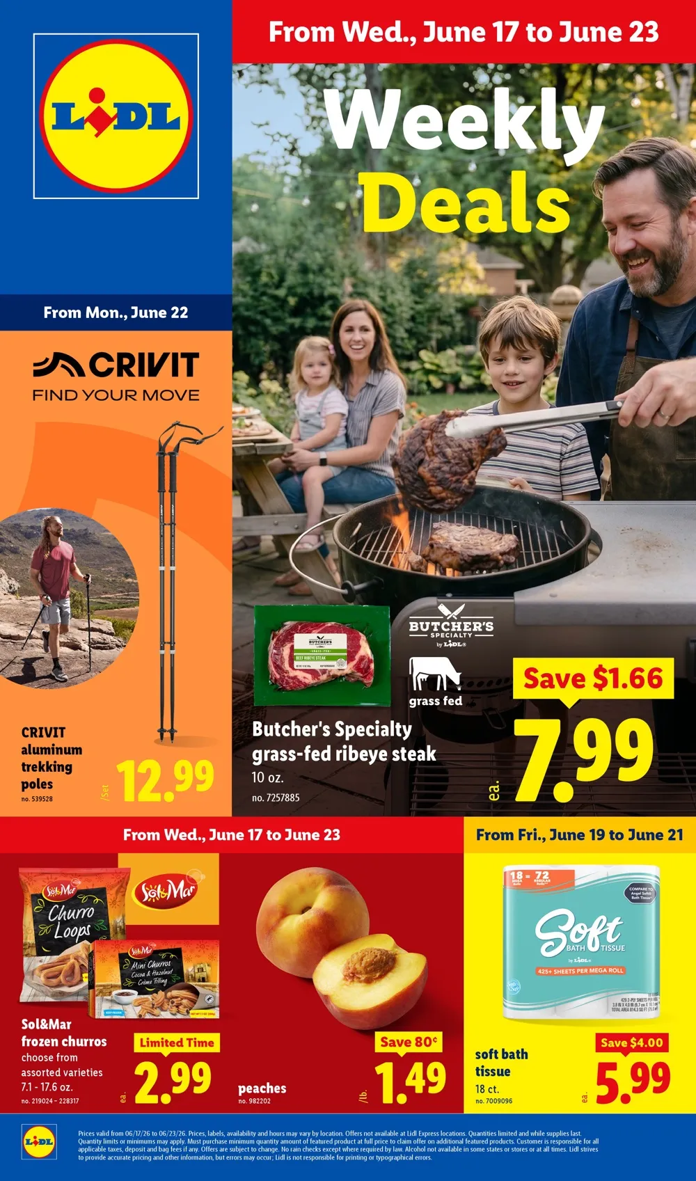 Lidl Weekly Ad Deals June 17 - 23, 2026