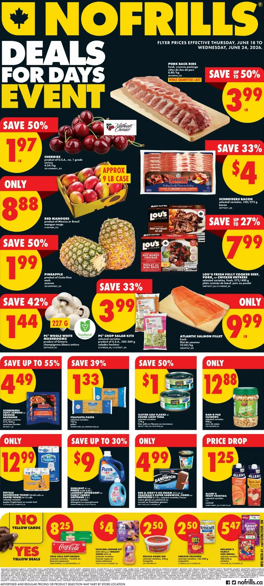 No Frills Flyer June 25 - July 1, 2026