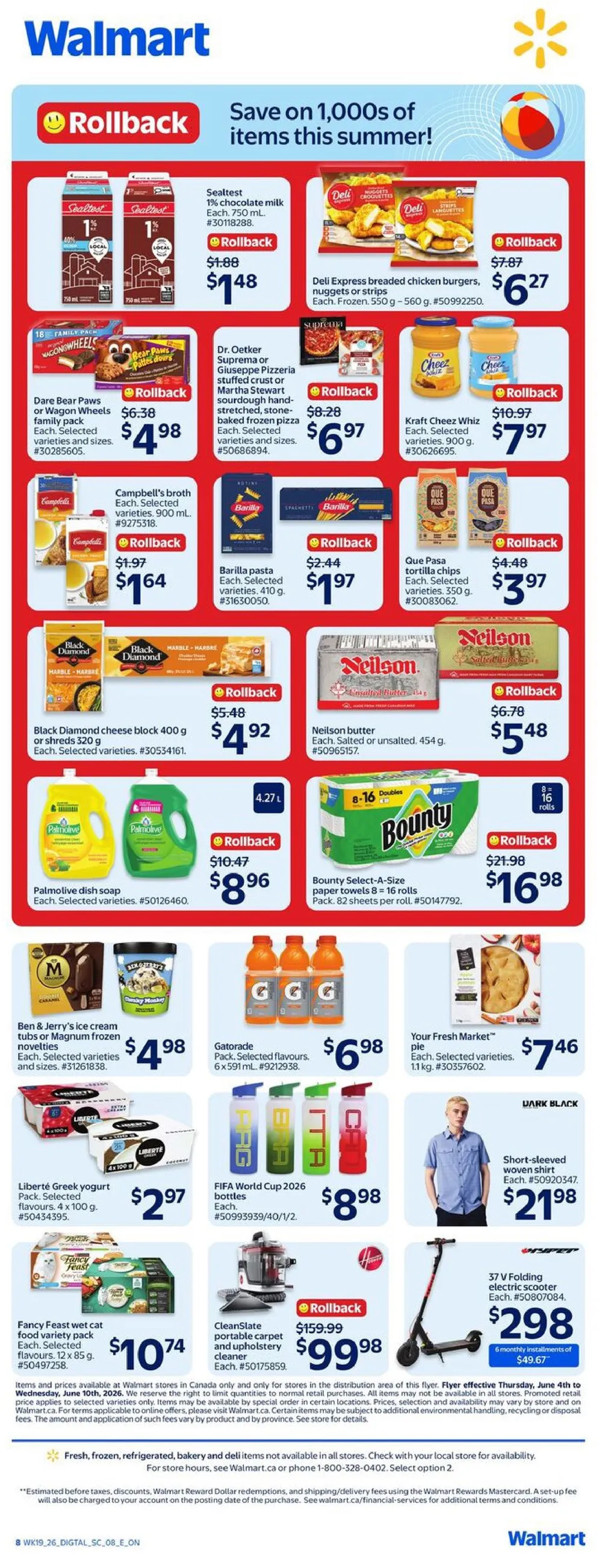 Walmart Flyer June 4 - 10, 2026